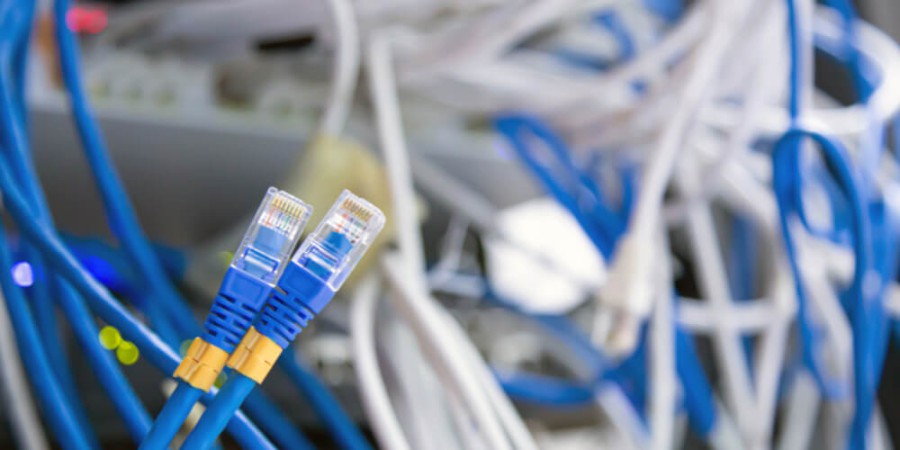 Impianto schema rete lan domestica